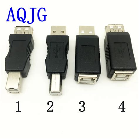 Usb A Female To Usb B Printer Print Converter Adapter Male To Female Usb Connector Usb