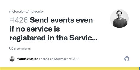 send events even if no service is registered in the service registry · issue 426 · moleculerjs
