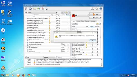 FNIS Error Skyrim Technical Support LoversLab