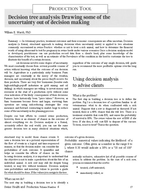 Decision Tree Analysis Template Simplify Your Decision Making Process