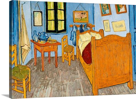 Van Goghs Bedroom In Arles By Vincent Van Gogh 1889 Paris France