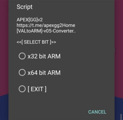 Value To ARM Hex Converter Tools GameGuardian