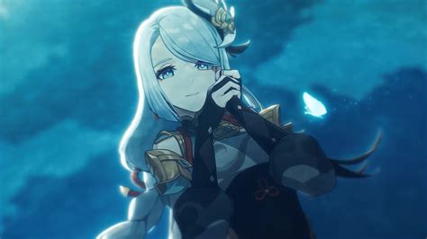 Cute Hot Shenhe From Genshin Impact K Live Wallpaper X