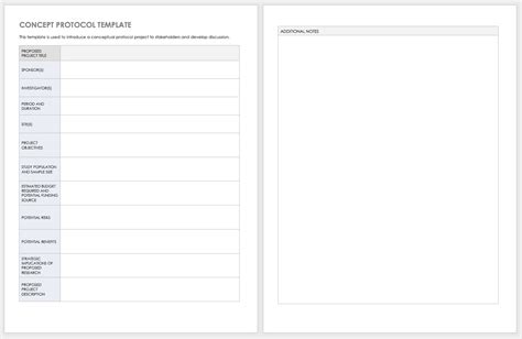 Protocol Sample Template Template Samples
