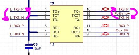 Pcb Can I Swap TX And TX And RX And RX Using Ethernet Magnetics Electrical