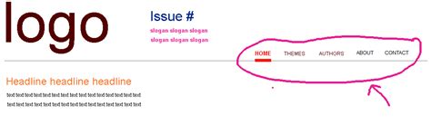 Html How To Position Links On A Subdiv So That Their Underlining When Hovered Over Sits On