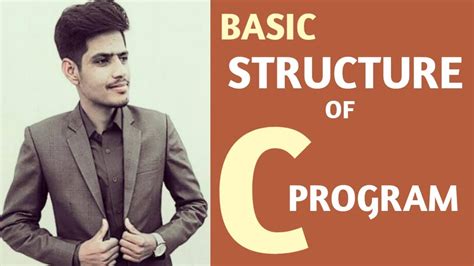 Basic Structure Of C Program C Basic Tutorials For Beginners Youtube