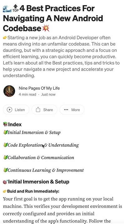 4 Best Practices For Navigating A New Android Codebase Youtube