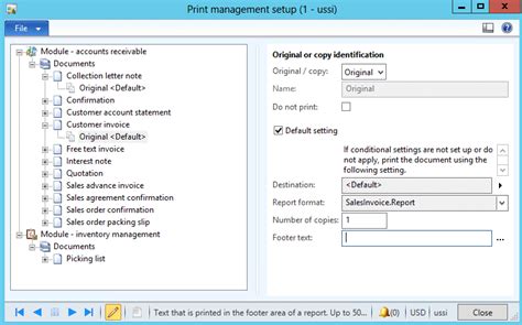 Dynamics Ax 2012 Print Management Stoneridge Software