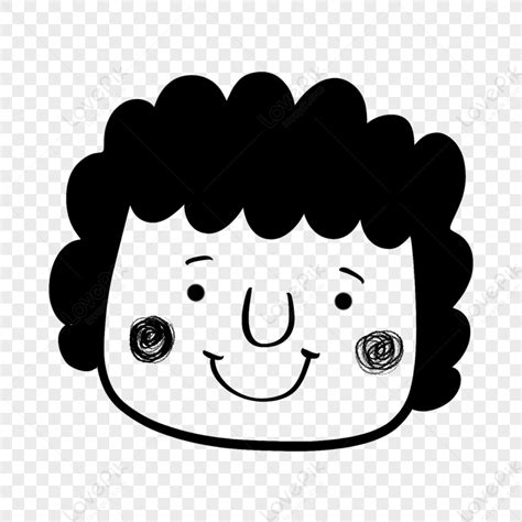 곱슬 머리를 가진 귀여운 만화 가족 일러스트 캐릭터 그림 이모창의성영상 Png 일러스트 무료 다운로드 Lovepik