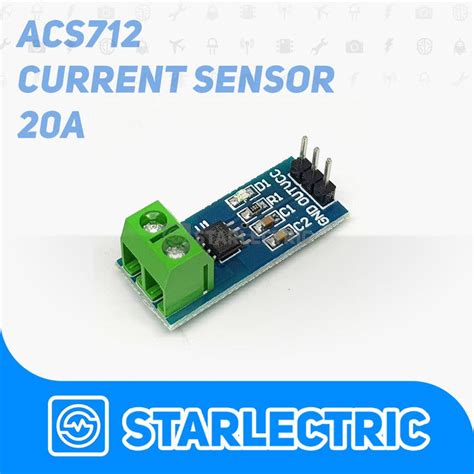 acs712 current sensor sensor arus 20a lazada indonesia