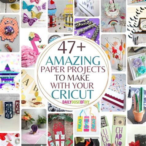 Fun Cricut Paper Projects