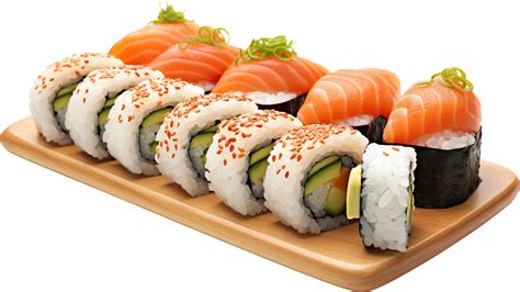 Sushi With 25067612 Png