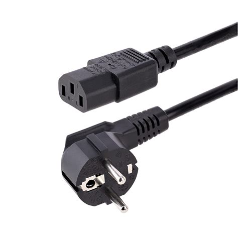 Cavi E Adattatori Startech Cavo Di Alimentazione Per Pc Da Eu Schuko A C13 Da 3 M Cavo Di