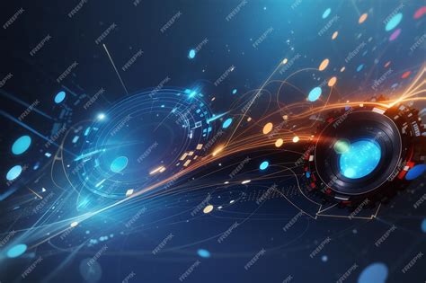 Premium Photo Abstract Technology Background Hi Tech Communication Concept Innovation