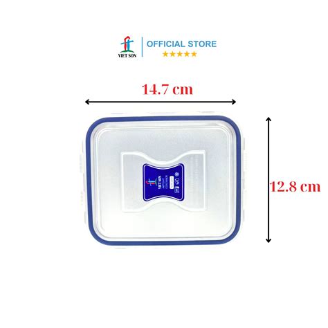 Mua Hộp Đựng Thực Phẩm Vietson 450ml Nắp Khóa 4 Cạnh Kín Hơi Giá Rẻ