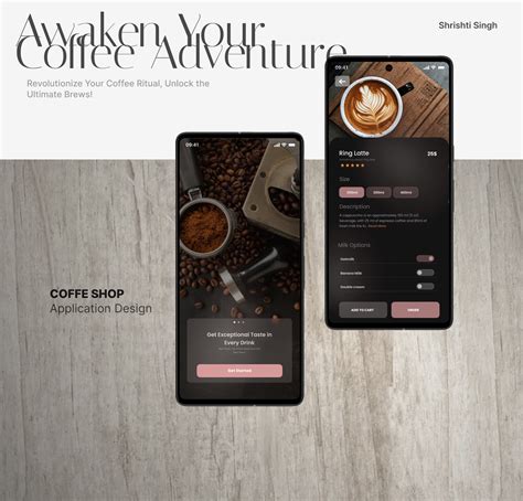 Coffee App UI Behance