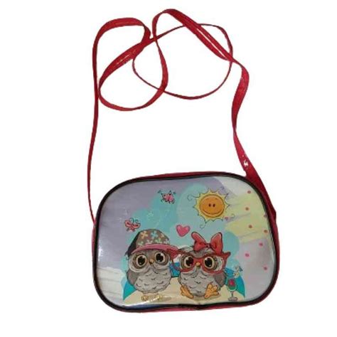 خرید و قیمت کیف رودوشی کیف گردنی بچگانه دخترانه طرح 2 جغد کیف دوشی
