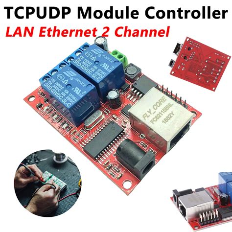 LAN Ethernet WEB Server Relay Board Delay Switch 2 Way Relay Switch Delay Board Web Server