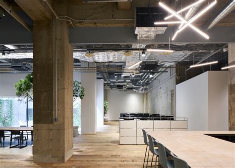 Concrete And Scaffolding Wood Define Areas At Akqas Offices