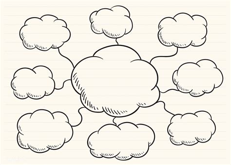 Mind Map Scribbled On A Notepad Free Image By Tvzsu