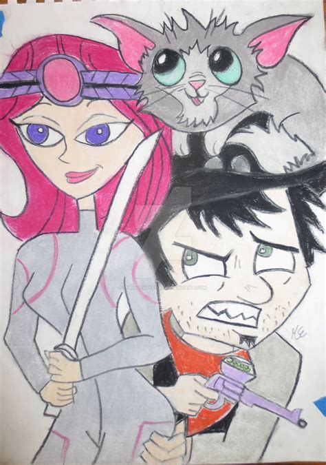 Dan Vs Elise And Mr Mumbles By Purpleslyfox On Deviantart