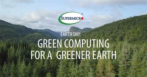 Supermicro Green Computing For A Greener Earth Supermicro