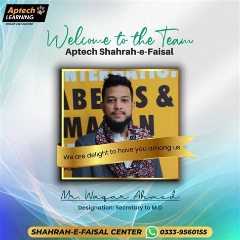 aptech sharah e faisal on linkedin team aptechsfc aptech