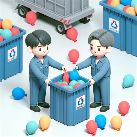 풍선 버리는 방법 버리는법 버리기 버리는법 꿀팁 쓰레기 백과사전 우아한정리 우정