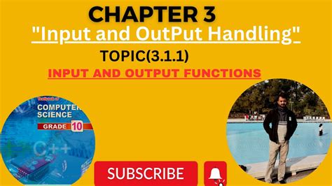 Class 10th Computer Science Input And Output Handling Topic 311