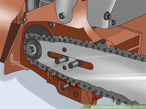 How To Replace The Chain On A Chainsaw 11 Steps With Pictures