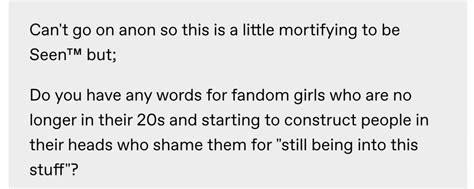 An Anonymized Non Anon Query Diane Duane