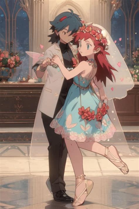 Ash And Melody Dancing By Benten 99 On Deviantart