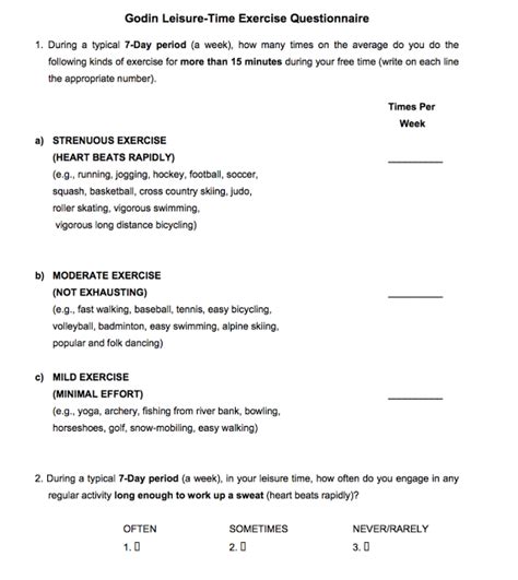 Relationship Between Frequency Of Physical Exercise And Emotional Well Being Operationalization
