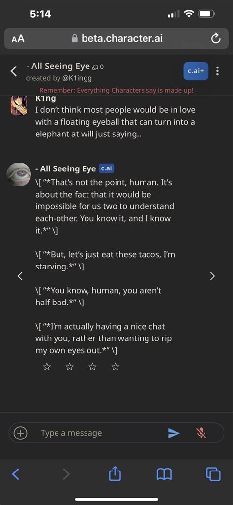 Bro I Love This Bot 😭😭 Rcharacterai