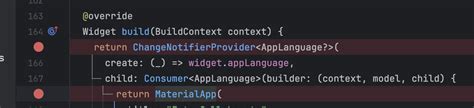 Android Flutter Debugger Not Working Breakpoints Disabled When Application Run In Debug Mode