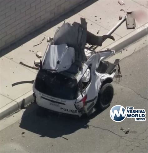 San Bernardino Sheriff Deputy Killed In Violent Victorville Crash The