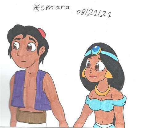 Aladdin And Jasmine By Cmara On Deviantart