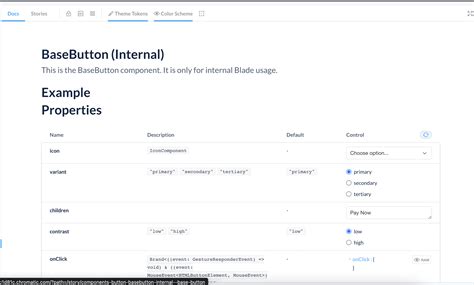 Default Variant Not Loading On Docs Page Of Internal Stories · Issue