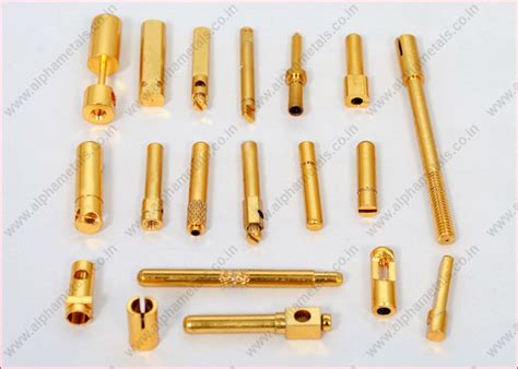 Brass Plug Pins Socket Alpha Metals
