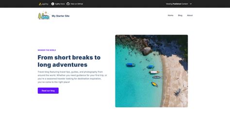 Agility Nextjs Starter Free Blog Template Nextjs Tailwind Template0