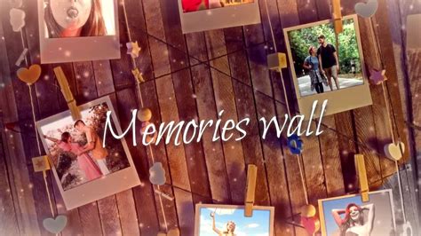 Memories Wall DaVinci Resolve Templates Motion Array
