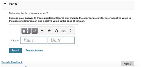 Solved Suppose That P2kn Part A Determine The Force In