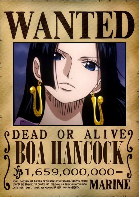 Boa Hancock Design Del Personaggio Arte Delle Anime Immagini