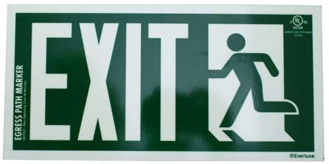 Lighted Exit Signs Required Shelly Lighting