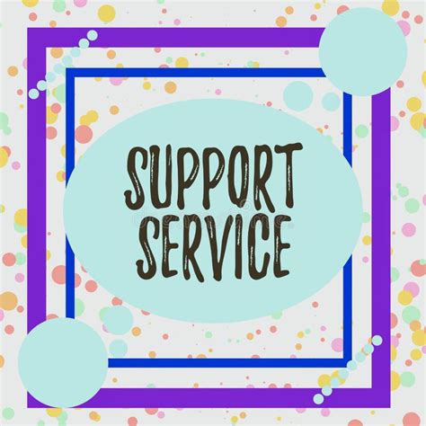 Handwriting Text Support Service Concept Meaning Activity For Execution Of A Product Or Program