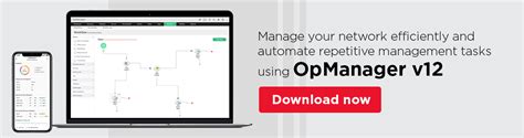network management software solutions and tools manageengine opmanager