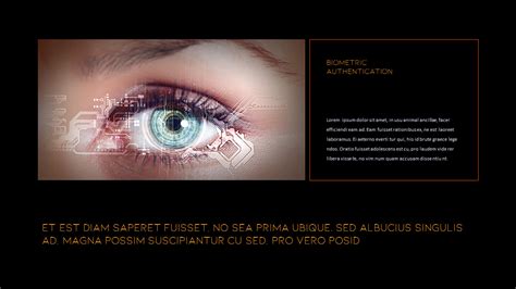 Biometric Authentication Powerpoint Templates For Presentation