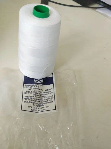 White Plain Vardhman Thread Hammer Poly For Industrial Packaging Type