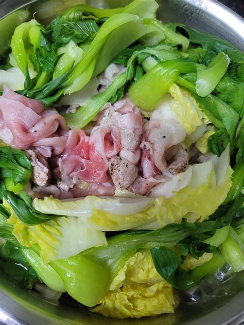 🥣🥣 대패삼겹° 야채찜 😋😋 뉴스트림